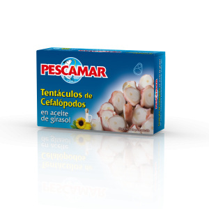 Kuchnia Kwasiora Sklep > Ośmiornice w oleju słoncznikowym PESCAMAR 111g